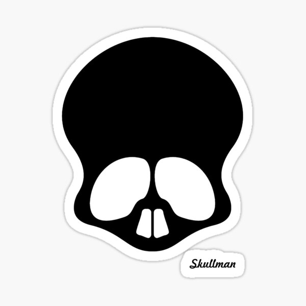 "Black Skull" Sticker for Sale by theSkullman | Redbubble