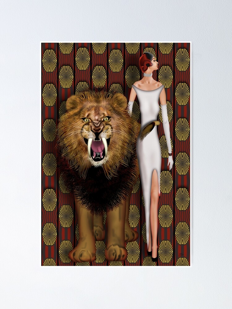 "Alpha Male and the Pride" Poster for Sale by troy87 | Redbubble