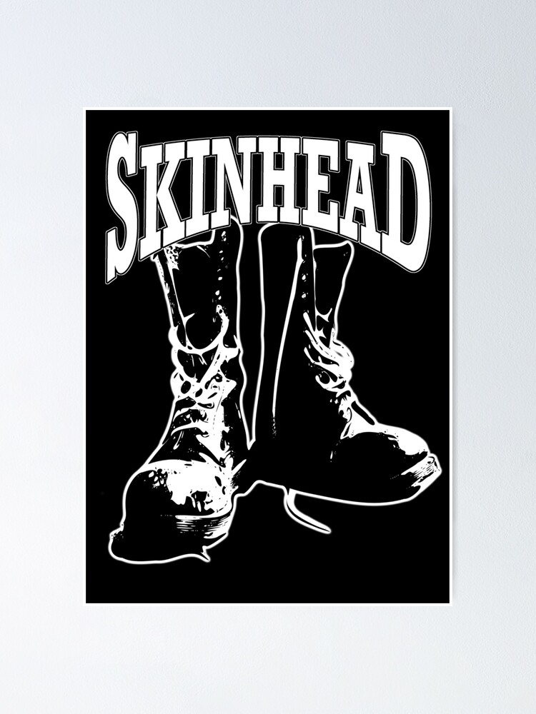 "SKINHEAD FOREVER" Poster for Sale by Paparaw | Redbubble