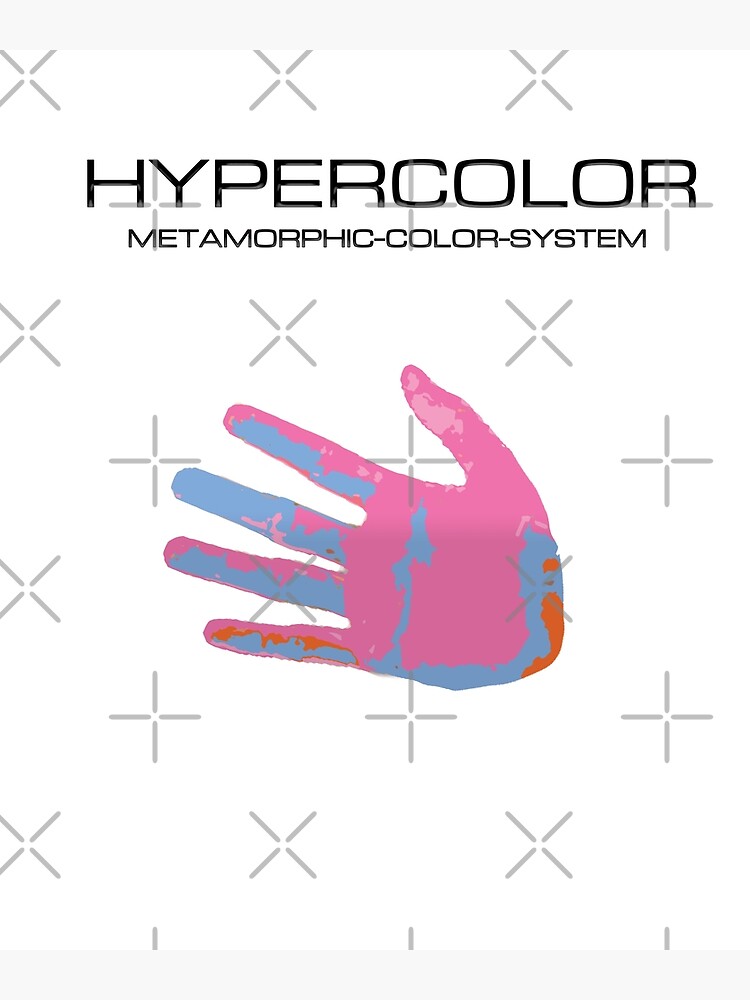 "Hypercolor Metamorphic color system" Poster for Sale by zemrani1 ...