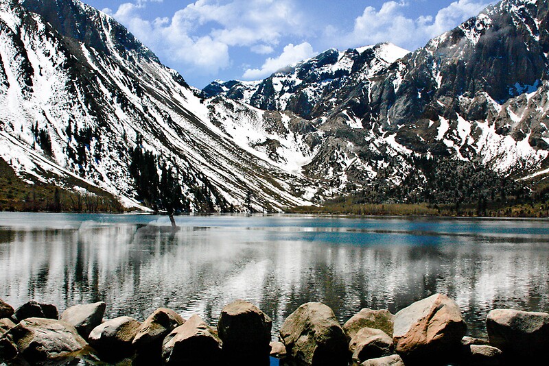 "Convict Lake" by Rhonda VandenToorn | Redbubble