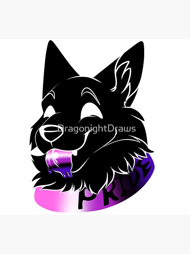 "Furry Pride canine dog gender fluid" Poster for Sale by ...
