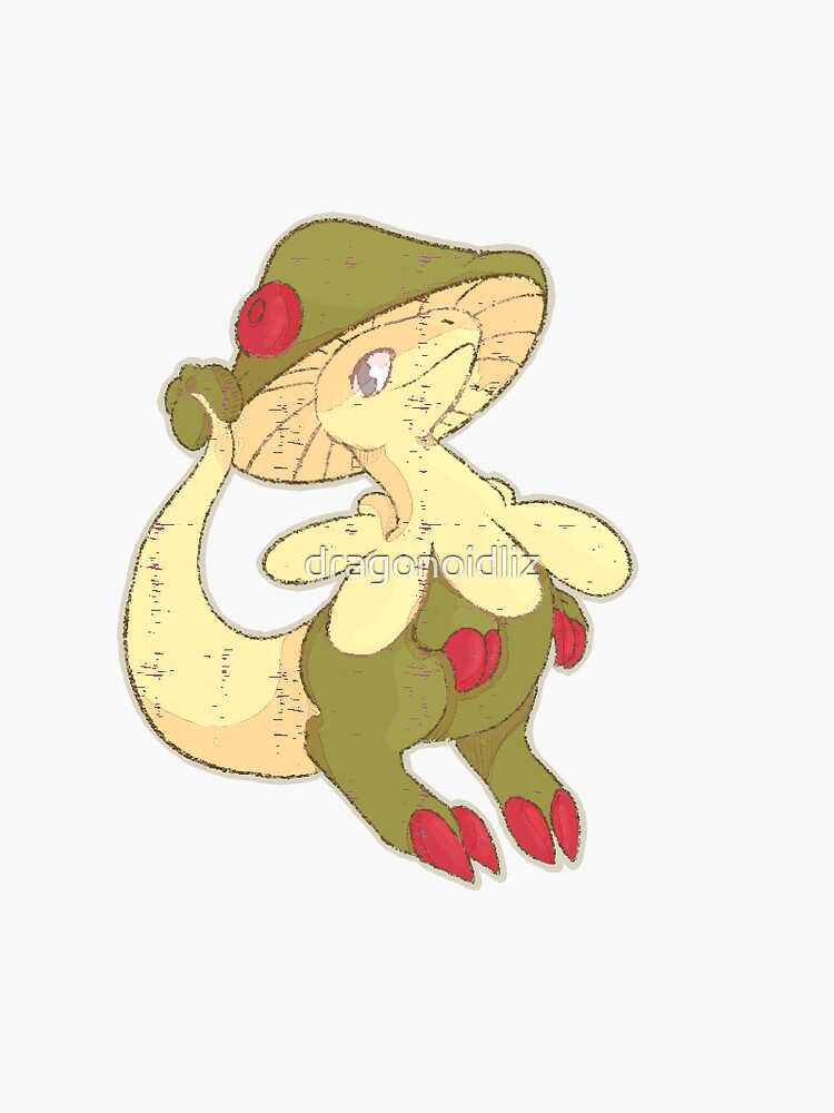 "Breloom" Sticker by dragonoidliz | Redbubble