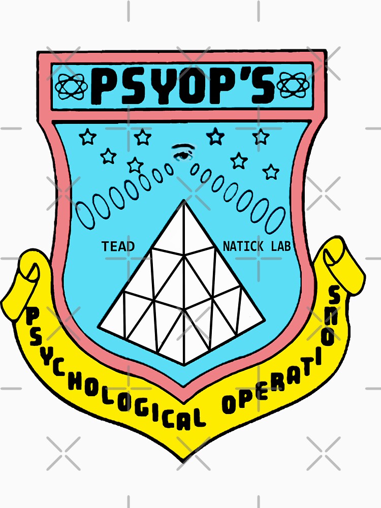 "Psychological Operations" T-shirt for Sale by omfgtimmy | Redbubble ...