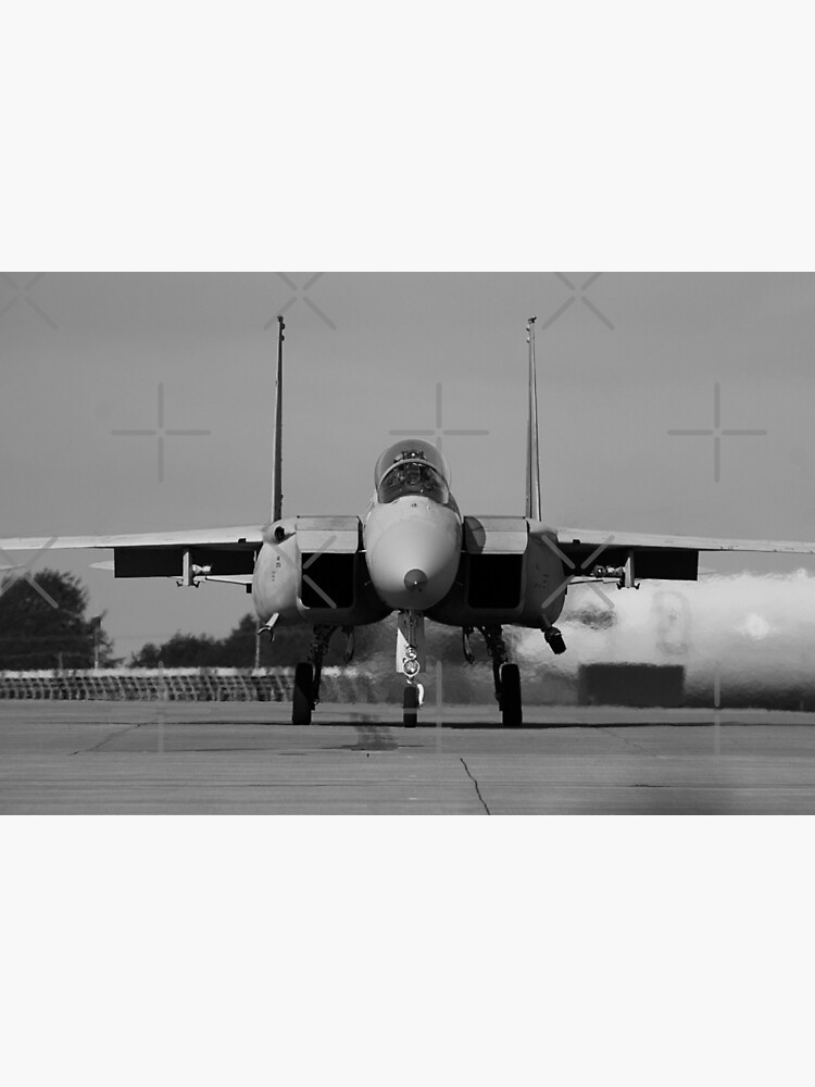 "IDF F-15 Eagle Static on Runway" Photographic Print by dan-newton ...