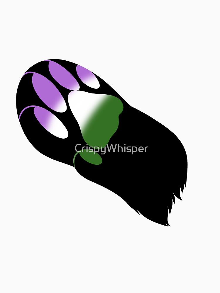 "Furry Pride paw pawpads dog canine lgbt genderqueer" T-shirt by ...
