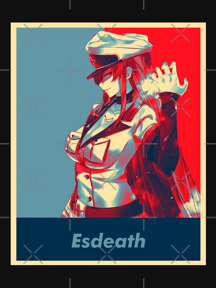 "General Esdeath" T-shirt for Sale by rubster21 | Redbubble | esdeath t ...