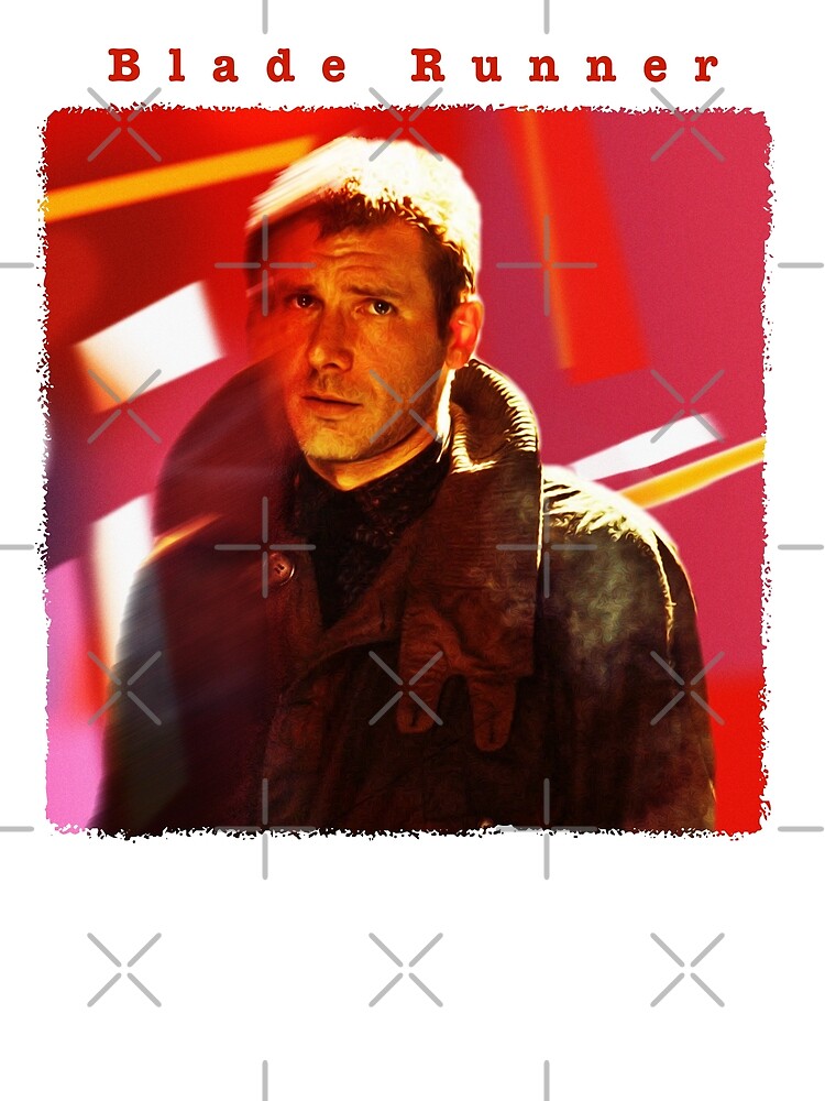 "Blade Runner - 80s lights" Poster by BlueDoctor | Redbubble