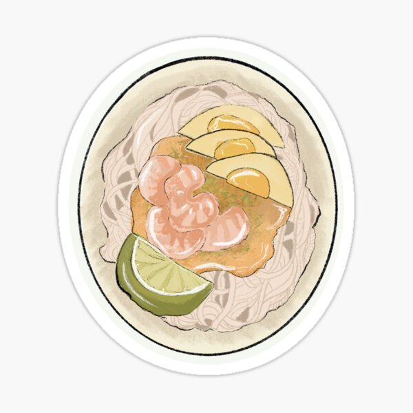 "Filipino Palabok Meal" Sticker by KLASTUDIOS | Redbubble