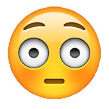 "Embarrassed Emoji Sticker" Sticker for Sale by youtubemugs | Redbubble