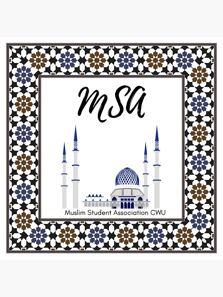 "MSA" Sticker by salamawad00 | Redbubble