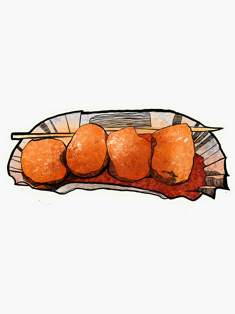 "Kwek Kwek Street Food" Sticker for Sale by KLASTUDIOS | Redbubble
