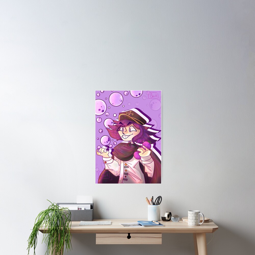 "Kokichi Ouma Danganronpa- Stinky rat man " Poster by Barkhoodies ...