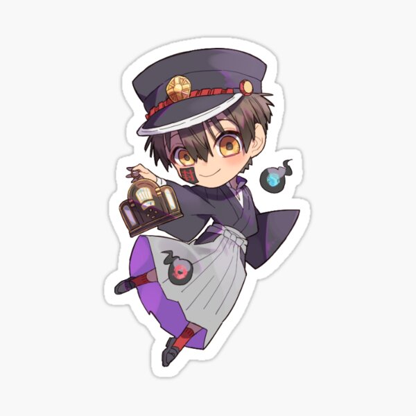 "hanako" Sticker for Sale by benoixio | Redbubble