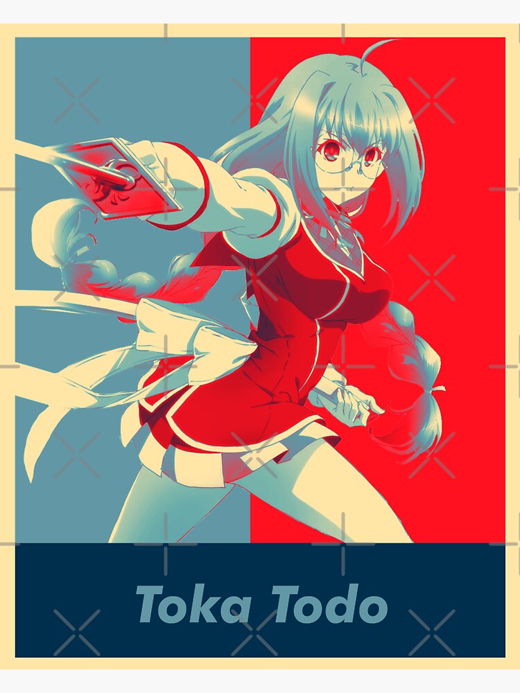 "Toka Todo" Sticker for Sale by rubster21 | Redbubble