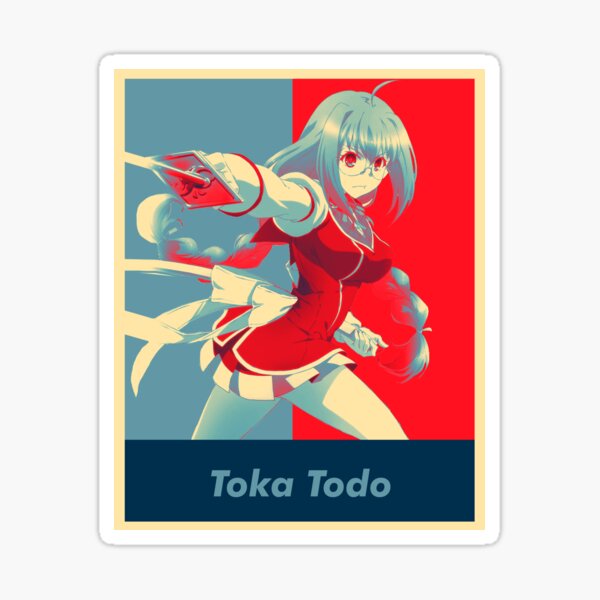 "Toka Todo" Sticker for Sale by rubster21 | Redbubble