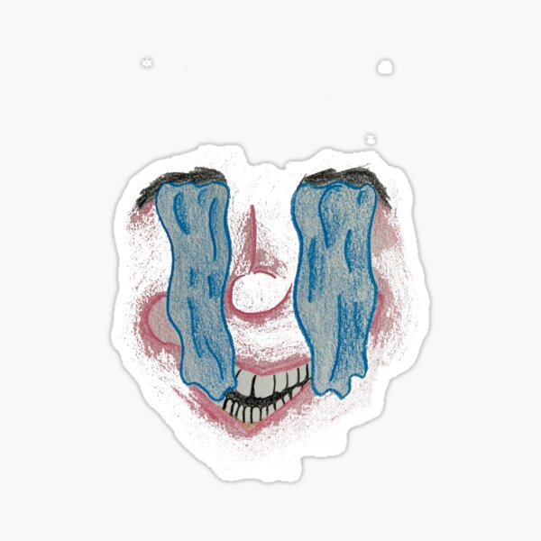 "Tears -Hand Drawn" Sticker by Corbin-Peter | Redbubble