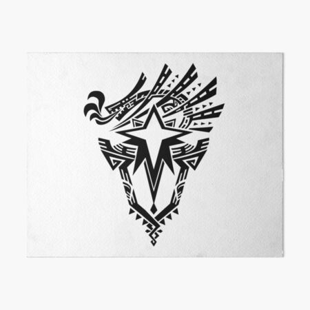 "Monster Hunter World Iceborne - Logo (black)" Art Board Print by ...