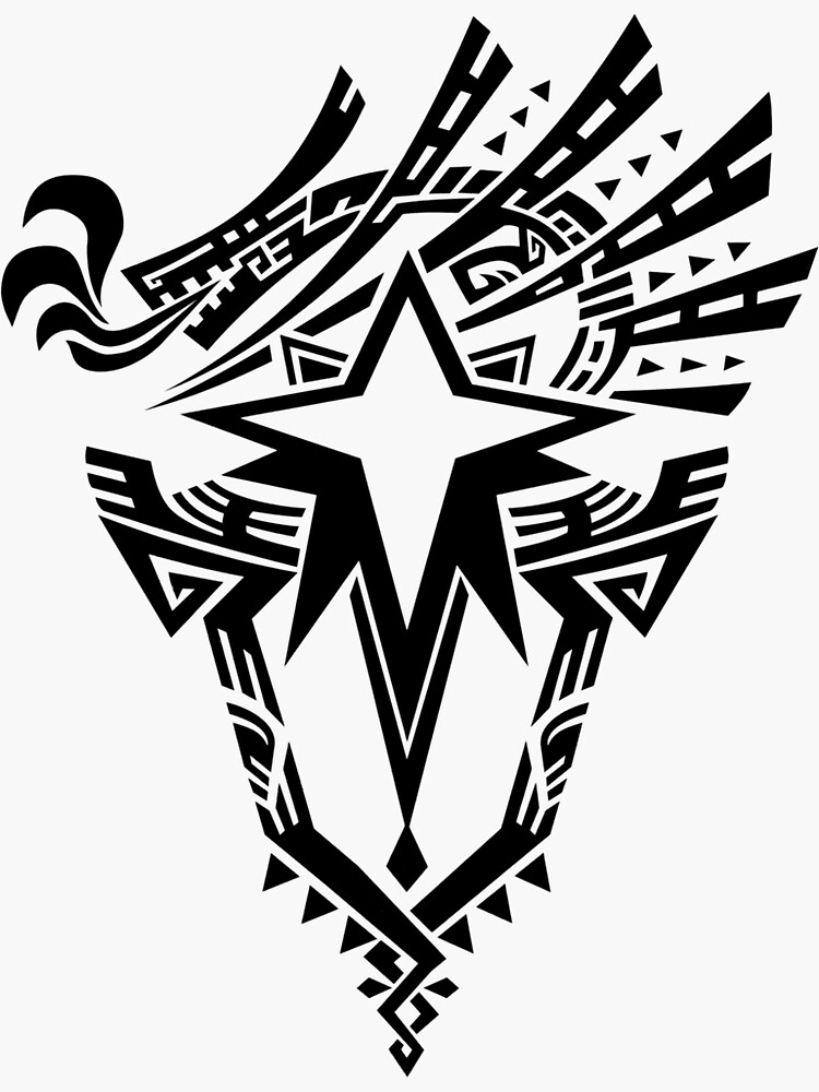 "Monster Hunter World Iceborne - Logo (black)" Sticker for Sale by ...