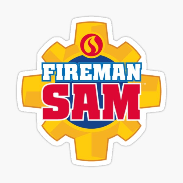"Fireman Sam" Sticker by airdrop | Redbubble