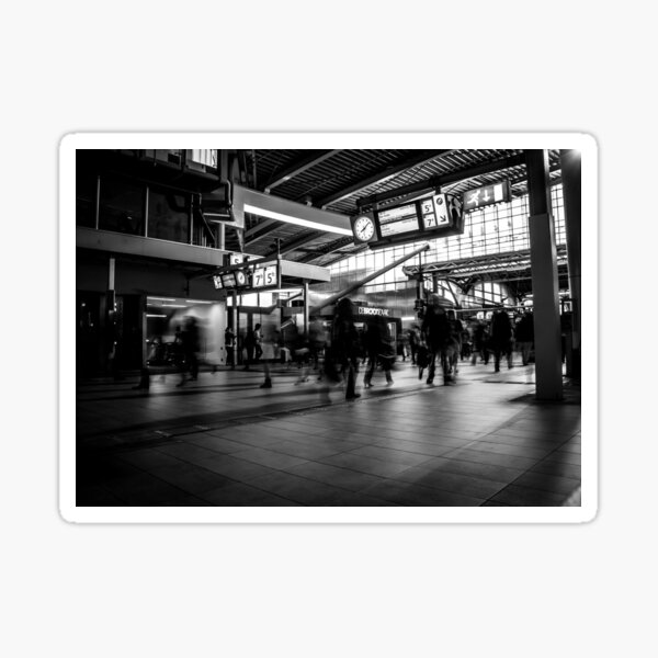 "Departure" Sticker for Sale by JoKuipers | Redbubble