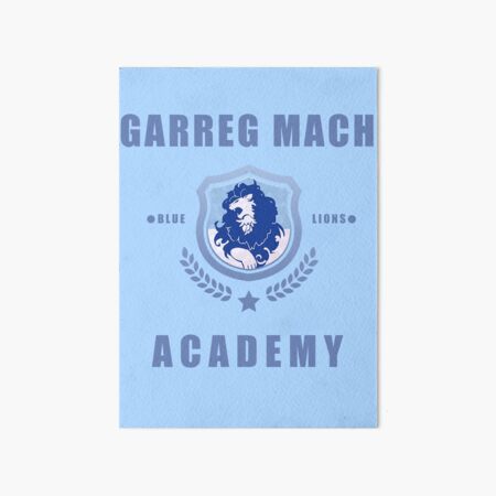 "Garreg Mach Academy Blue Lions" Art Board Print by neon1up | Redbubble