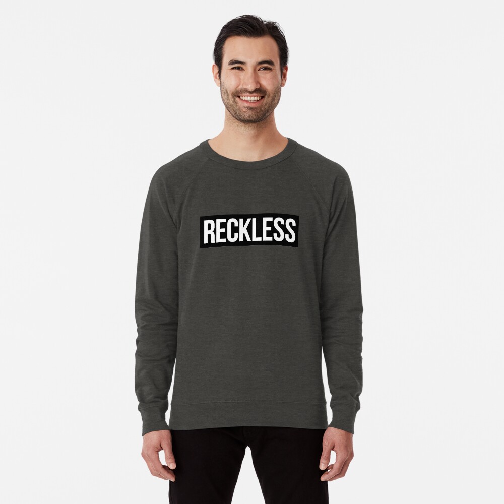 "Reckless" Sticker by dupabyte | Redbubble