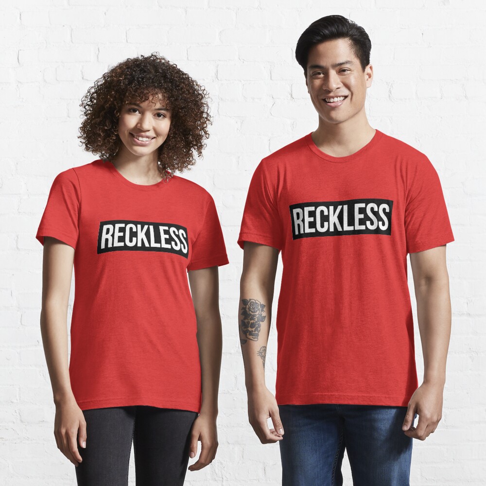 "Reckless" Sticker by dupabyte | Redbubble