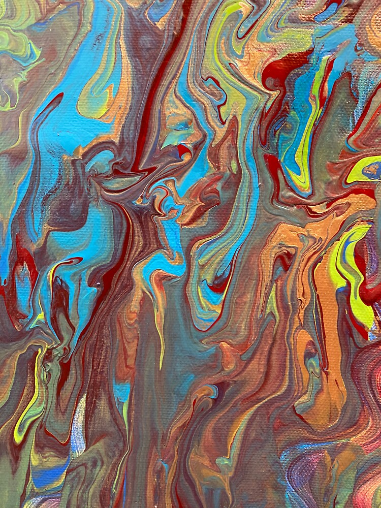 "Trippy Marble" Sticker for Sale by paintingsbyryan | Redbubble