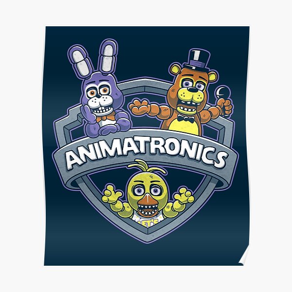 "Animatronics" Poster by Adho1982 | Redbubble