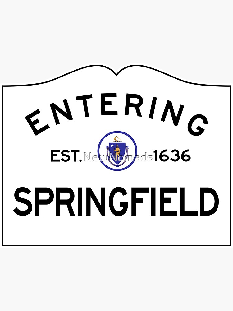 "Entering Springfield Massachusetts - Commonwealth of Massachusetts ...