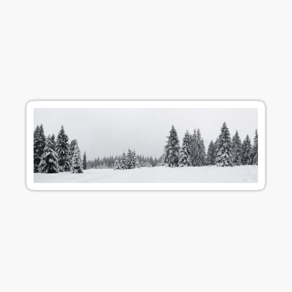 "Winter panorama Harz Germany" Sticker for Sale by Gpn1980 | Redbubble