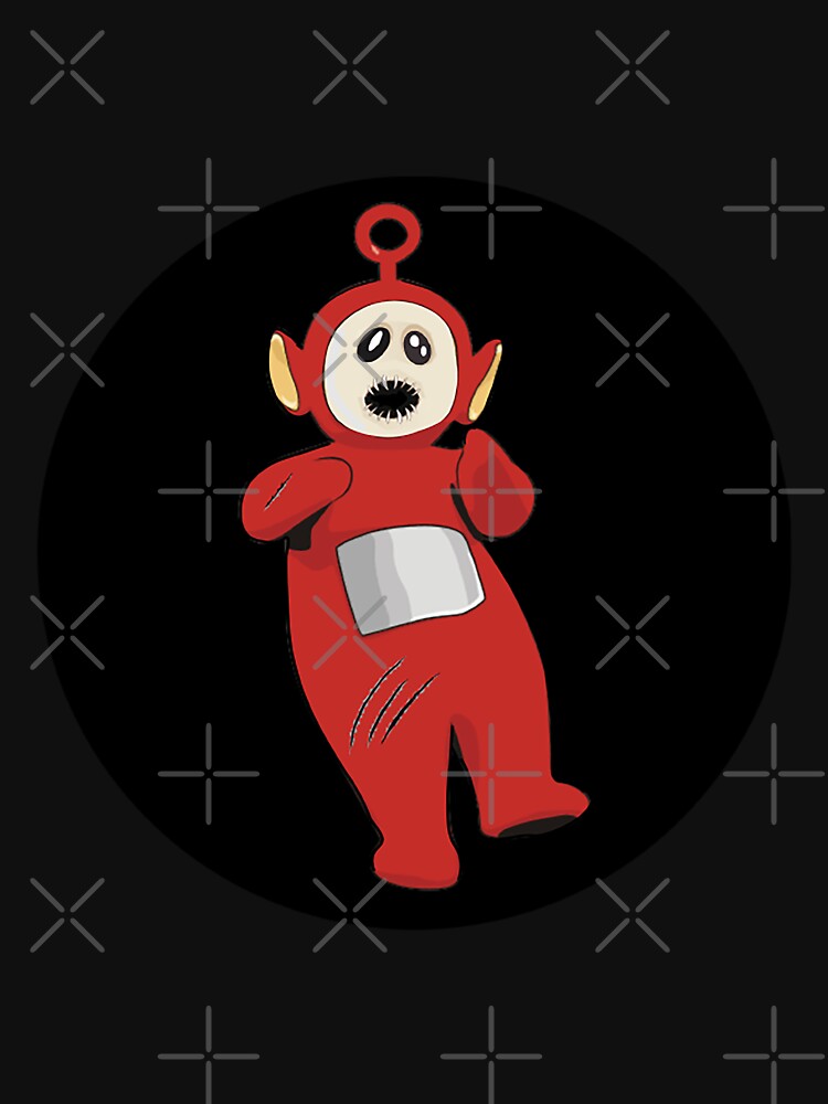 "Horror Telly Tubby shirt - Scary Tellie Tubby - Parody Horror Doll ...