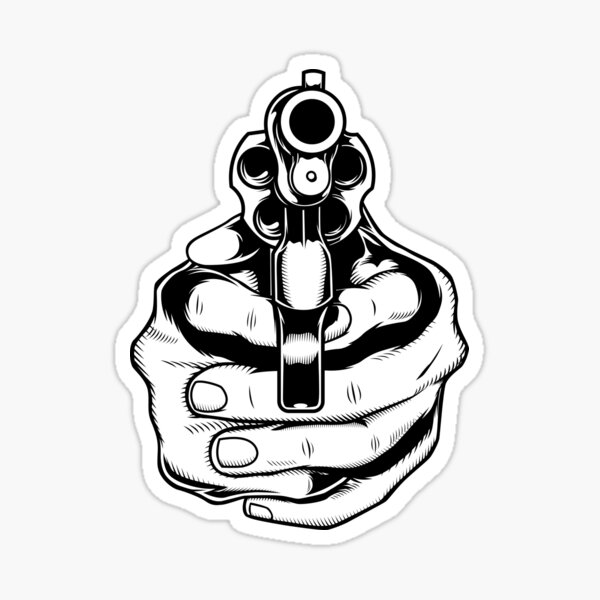 "revolver" Sticker for Sale by Macphisto71 | Redbubble