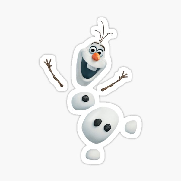 "Olaf2" Sticker for Sale by RaresS | Redbubble