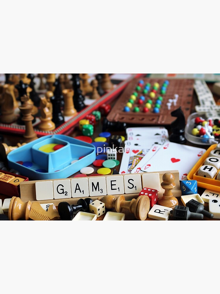 "Traditional Games" Poster for Sale by pinkal | Redbubble
