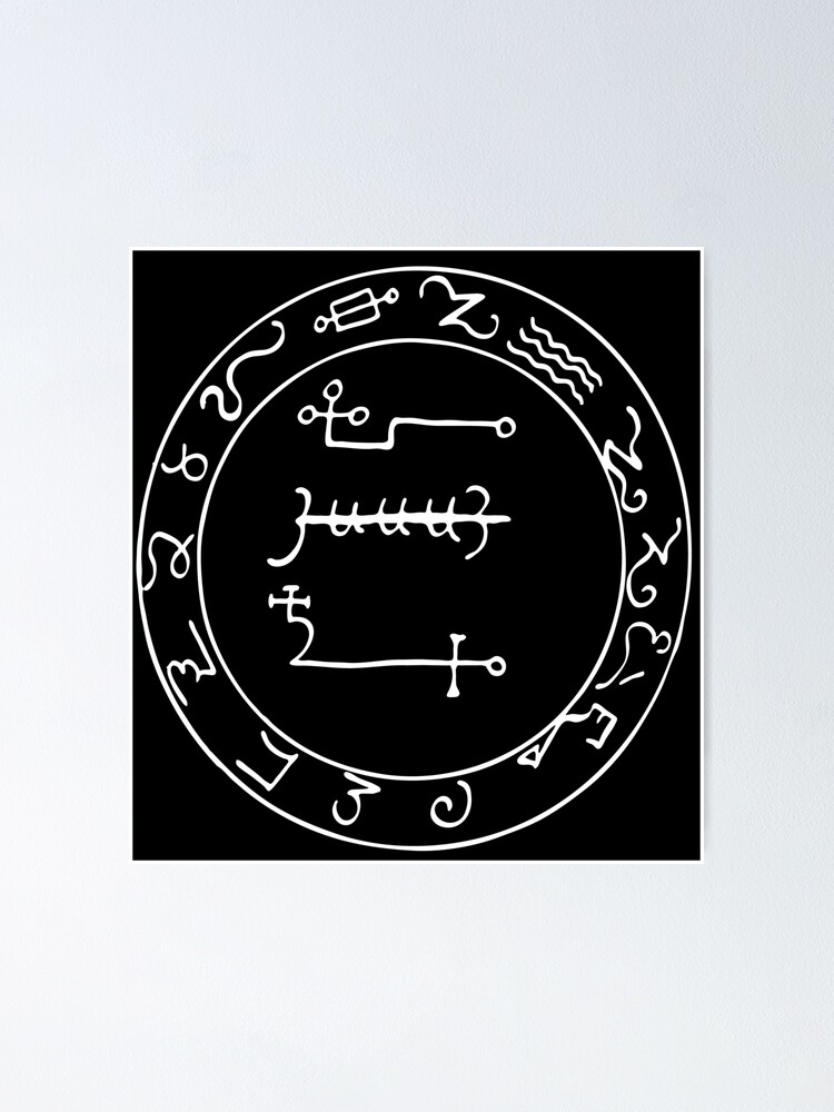 "Sigil of Azathoth, Ancient Magic Seal, " Poster by Sigilhavoc | Redbubble
