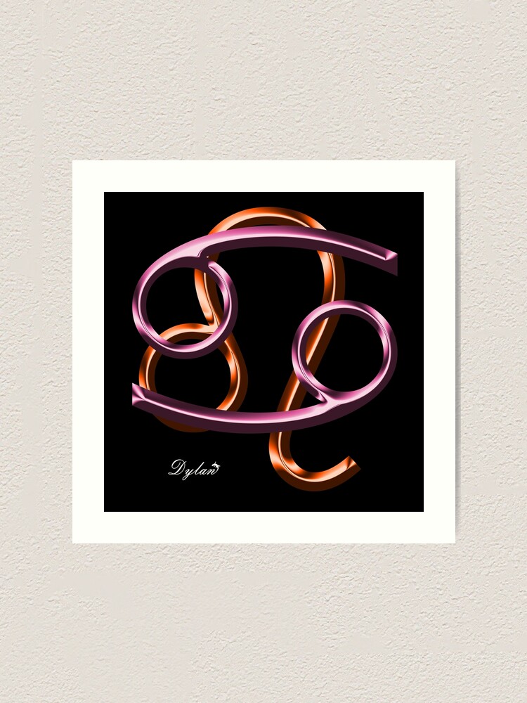 "Cancer Leo Cusp Zodiac Sign" Art Print by DylanAndDot | Redbubble
