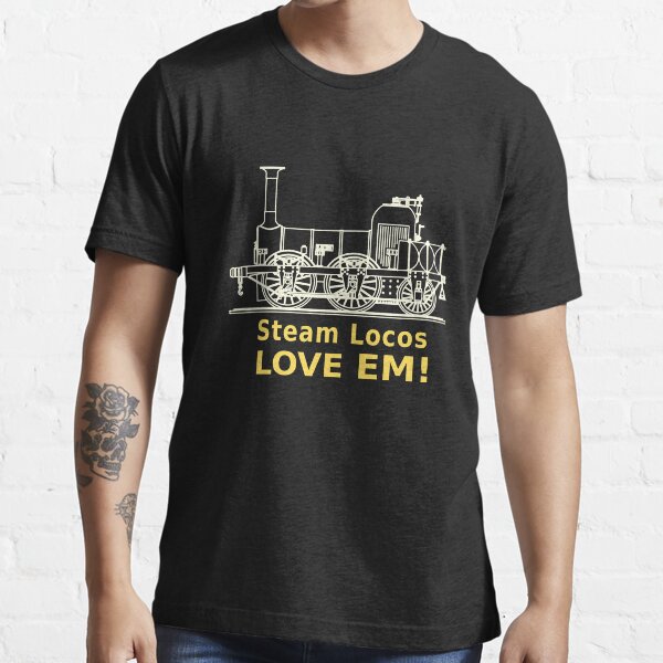 "Lion Locomotive - Love Steam Locos - Steam Engine" T-shirt for Sale by ...