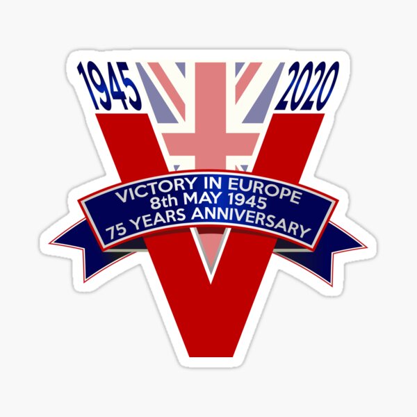 Ve Day Stickers | Redbubble
