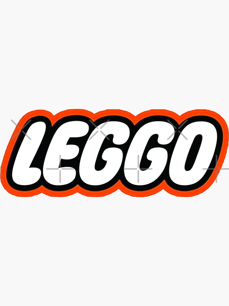 "Leggo" Sticker for Sale by -SUGAR-RUSH- | Redbubble