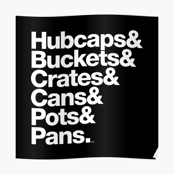 "Instruments are the Essence of Go Go Music" Poster by juk8ox | Redbubble