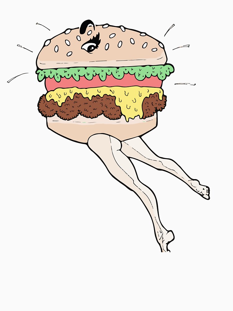 "Leg Burger" T-shirt by levinester | Redbubble