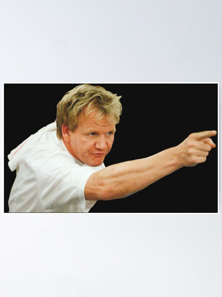 "Gordon Ramsay" Poster by tomfewings | Redbubble