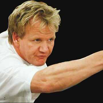 "Gordon Ramsay" Sticker for Sale by tomfewings | Redbubble
