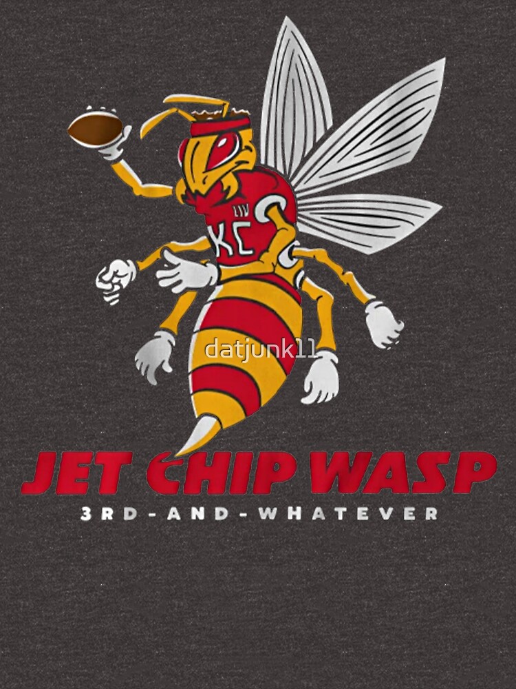 "KC Jet Chip Wasp" T-shirt for Sale by datjunk11 | Redbubble | kc t ...