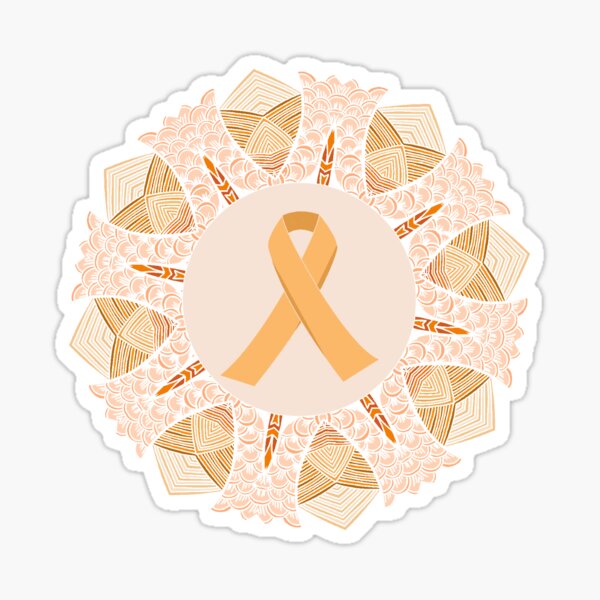 "CRPS Awareness Ribbon" Sticker by Emmapg | Redbubble
