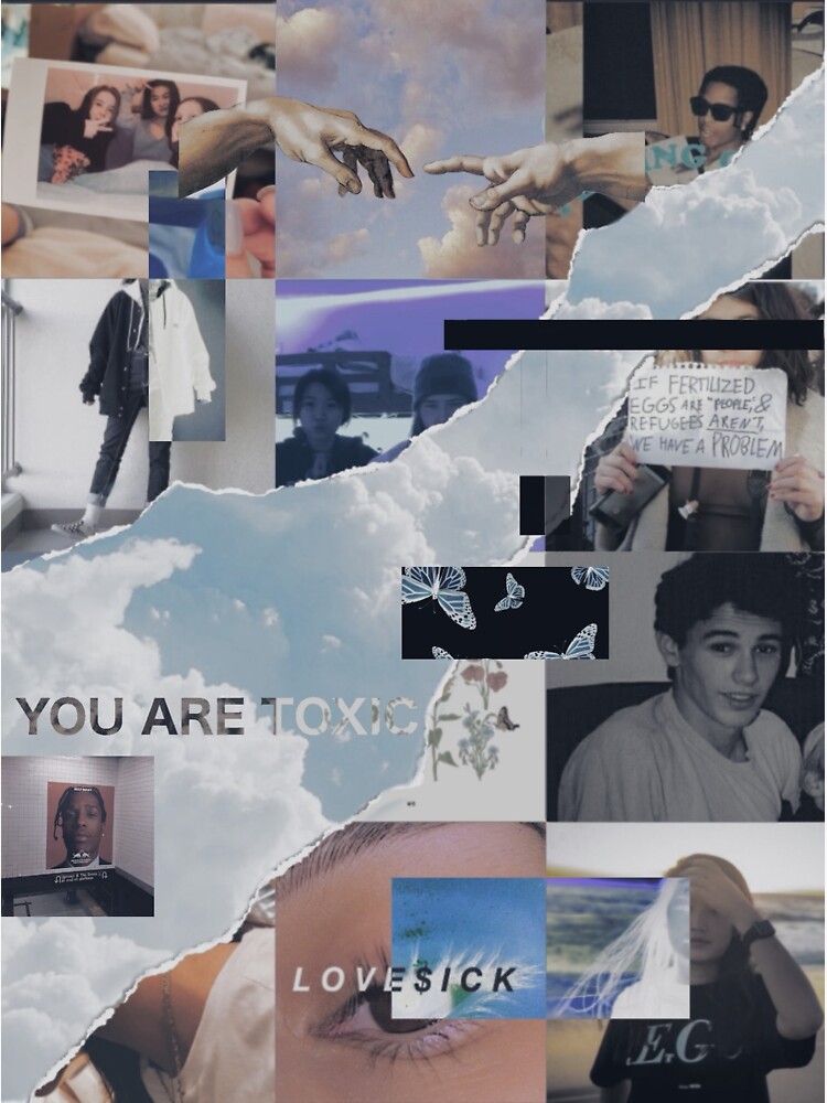 "VSCO MOOD BOARD" Sticker for Sale by katrinadevries | Redbubble