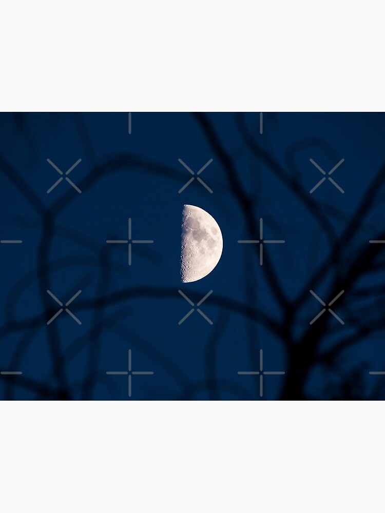 "First Quarter Moon" Art Print for Sale by HectorCantres | Redbubble