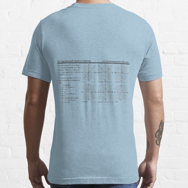 "Algebra Function Graphs Explained: The AlgebraMatrix at Redbubble" T ...